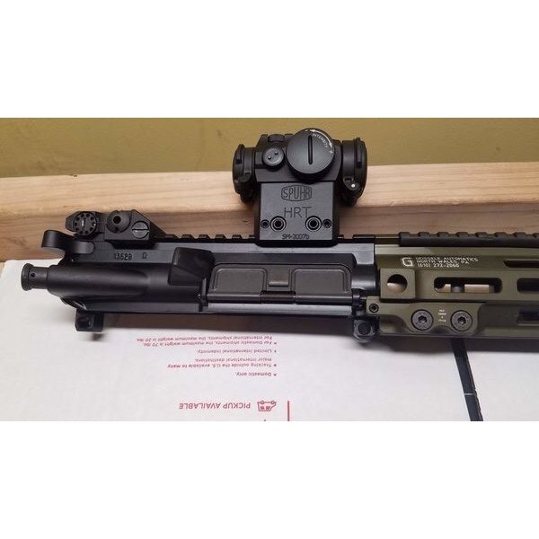 実物 GEISSELE SMR FEDERAL MK4 10インチ OD GREEN PN:05-430 - BLACK LINE